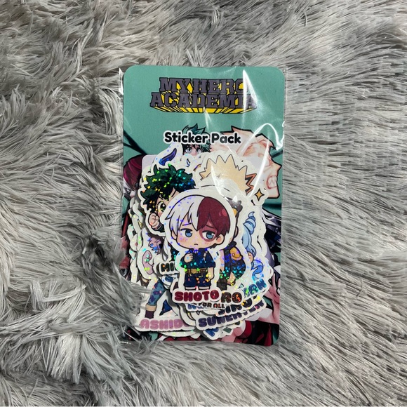 Party Supplies | My Hero Academia Set Of 5 Mystery Sticker Pack | Poshmark